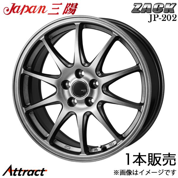 メーカー：Japan三陽ブランド名：ZACK JP-202カラー：ブラックシルバー本数：1本サイズ(inch)：16リム幅(inch)：6.5フランジ形状：Jボルト穴数：5P.C.D(mm)：114.3インセット(mm)：53ハブ高(mm)...