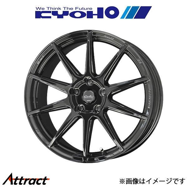 メーカー：KYOHO商品：CIRCLAR C10Rカラー：グロスブラックホイールサイズ/リム径(inch)：18リム幅：8.0フランジ：Jボルト穴数：5P.C.D(mm)：114.3インセット(mm)：40車両：レクサス車種：NX型式：AA...
