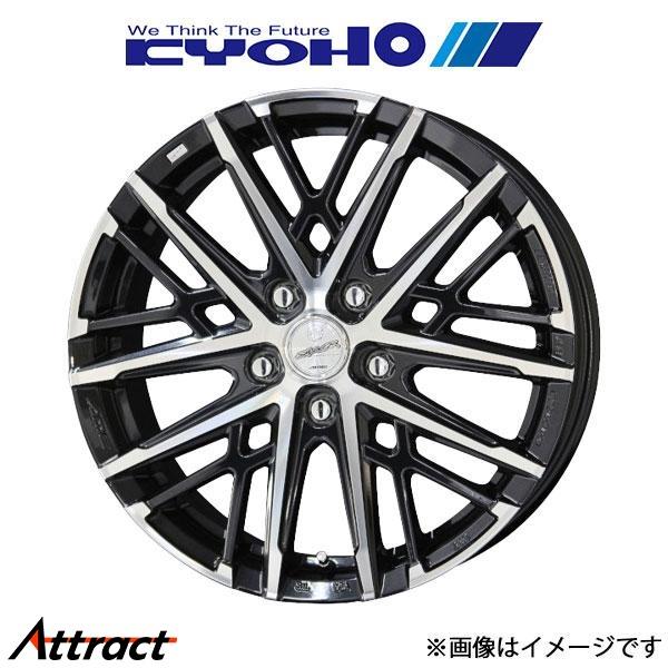 メーカー：KYOHO商品：SMACK GRAIVEカラー：サファイアブラック×ポリッシュホイールサイズ/リム径(inch)：16リム幅：6.5フランジ：Jボルト穴数：5P.C.D(mm)：114.3インセット(mm)：45車両：ニッサン車種...