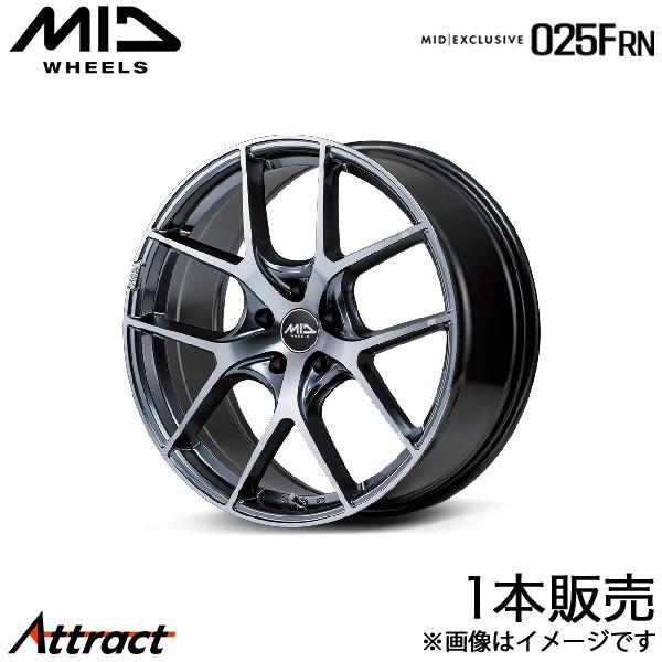 メーカー：MIDブランド：EXCLUSIVE 025F Rich Noirカラー：リッチノワール本数：1本サイズ(inch)：17リム幅(inch)：7フランジ形状：Jボルト穴数：5P.C.D(mm)：114.3インセット(mm)：48ハブ...