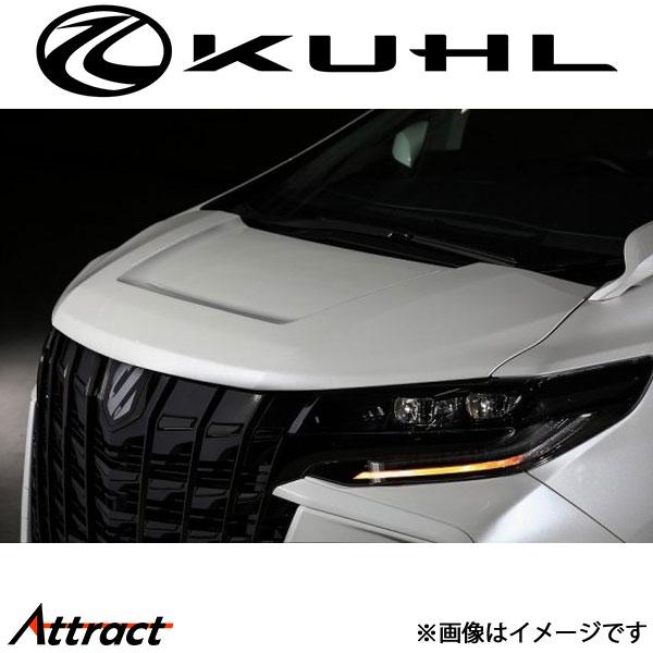 メーカー：KUHL商品：レーシングボンネット Ver6 30A-RSII製品タイプ：1トーン塗装品キット内容：レーシングボンネット素材：FRPSG(ストロンググレード)タイプ付属品：・取付説明書・必要部品車両：トヨタ車種：アルファード型式：...