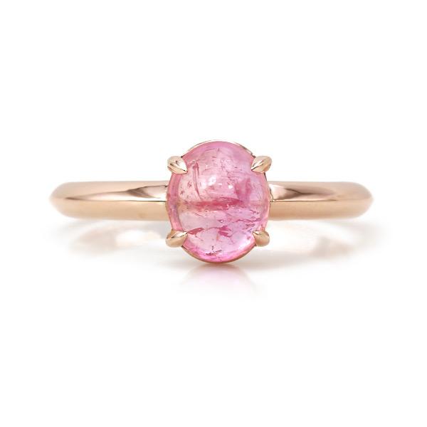 ■本体素材K10ピンクゴールド（サンプル＝本体）ペツォタイト（約）7.06×6.03×3.95mm 1.229ct■サイズ：直径（約）：16.3mm幅（約）：1.8-7.4mm厚（約）：1.4-5.3mm重（約）：2.02g※表記はすべて石...