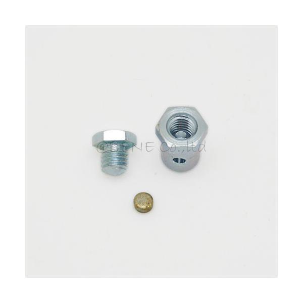 Piaggio純正　ケーブルストッパー　３PCSの構造になっています。