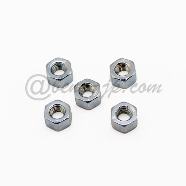 7MMナット　厚み;　約6.8MM(若干の誤差あり)厚みが割とありますので、トルクもかけやすいかと思います。5個入りで1単位の販売です。