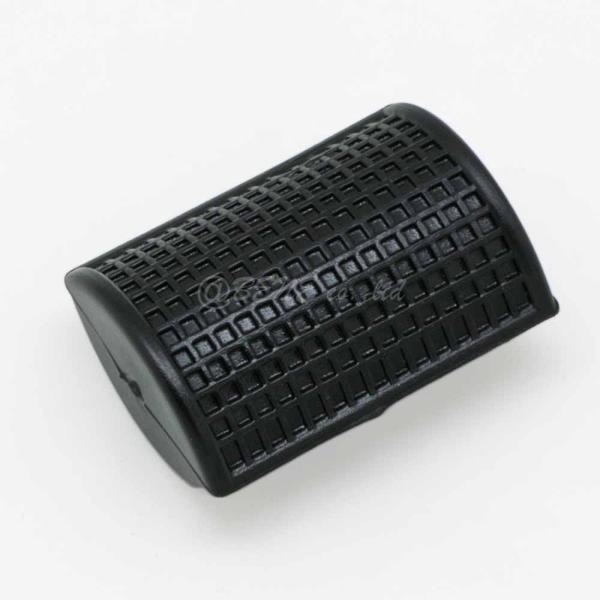 リアブレーキペダルラバーARIETE製　黒色ゴムが固めの高品質なラバー。LML2S/4S(MTのみ)Vespa 50S/100/125ET3, P/PXシリーズ用。50/100/125ET3の古いタイプのペダルレバーが古いタイプには使用でき...