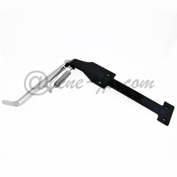 サイドスタンドスタンドの足の部分は　メッキ仕上げでボディに装着する板の部分はブラックペイントになっていますオートリターンFA ITALIA製　Vespa P/PX, LML2S輸入品に付き多少の擦り傷、メッキムラなどがありますので、予めご了...