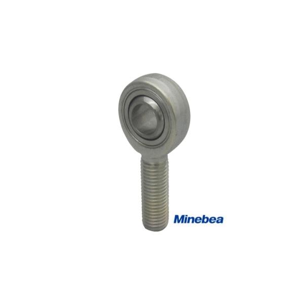 NMB HRTL-18E（左）テフロンタイプ　3ピース　ロッドエンドおねじ(左ねじ) 【サイズ】内径：18mm外径：43mm幅：20mmボディ：クロムモリブデン鋼　レース：410 ステンレス鋼ボール：440C ステンレス鋼ライナー：TFEメ...