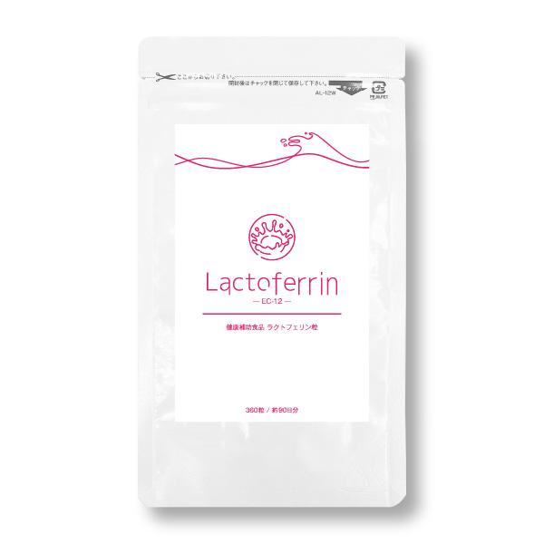 名称：ラクトフェリン濃縮物含有食品お召し上がり方：栄養補助食品として1日2〜4粒を目安に、水またはぬるま湯などでお召し上がりください。内容量：90.0g (250mg×360粒）原材料：乳果オリゴ糖、水溶性食物繊維、乳酸菌濃縮物（乳由来）、...