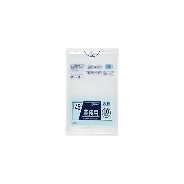 特徴 強度アップのメタロセン配合した業務用ポリ袋(透明）45L です。 非食品用です。  サイズ ：650×800 材質：LLDPE+meta 厚さ：0.025mm セット内容：10枚入 　