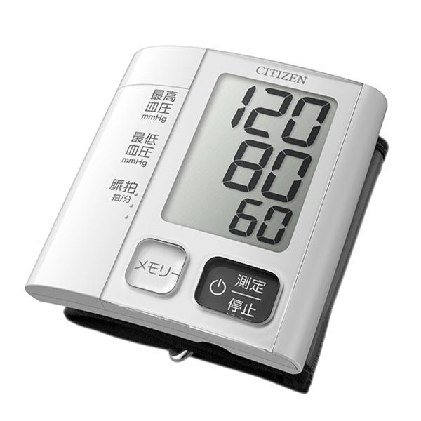 CITIZEN シチズン 電子血圧計 デジタル 手首式血圧計 CHWM541 90回分メモリー機能