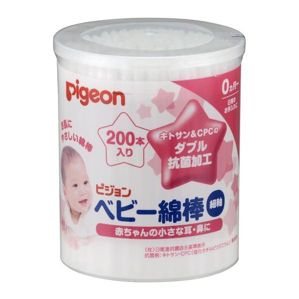 【特徴】・赤ちゃんの小さな耳、鼻のための細軸綿棒です。・綿球部分が細いため、赤ちゃんの耳、鼻のお手入れがムリなくできます。・やわらかく衛生的な綿がしっかり巻きついています。・軸はしなやかなペーパースティックで安心して使えます。・ベビー綿棒の...