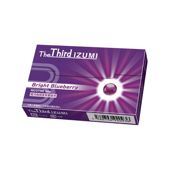 The Third IZUMI ザ サード イズミ 電子タバコ ブライトブルーベリー iQOS アイコス イルマ イルマワン対応 ニコチンなし タールなし ニコチンゼロ 禁煙