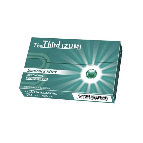 The Third IZUMI ザ サード イズミ 電子タバコ エメラルド ミント iQOS アイコス イルマ イルマワン対応 ニコチンなし タールなし ニコチンゼロ 禁煙