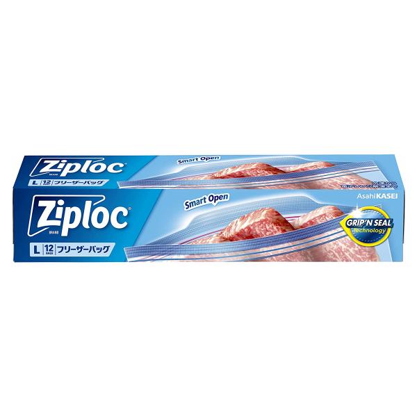 Ziploc/冷凍保存袋/冷凍から電子レンジ解凍まで