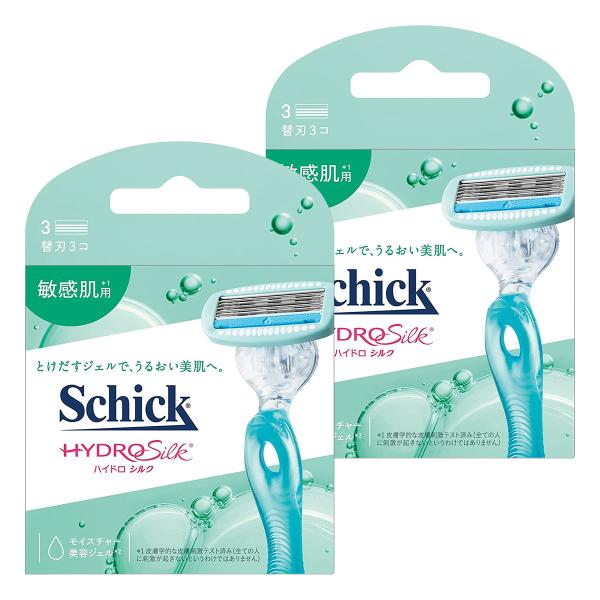 Schick/剃刀/カミソリ/敏感肌用/6種の美容成分配合