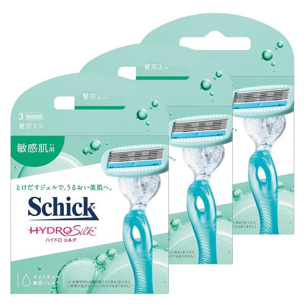 Schick/剃刀/カミソリ/敏感肌用/6種の美容成分配合