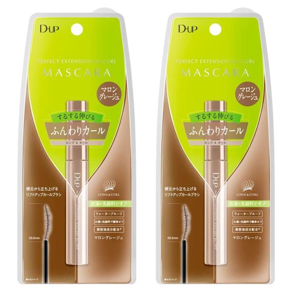 D-up/お湯+洗顔料でオフできるマスカラ/美容液成分配合