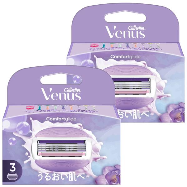 ヴィーナス うるおい肌 スミレの香り 替刃 3コ入 シェービング