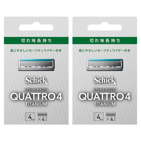 Schick/QUATTRO4/剃刀/替刃