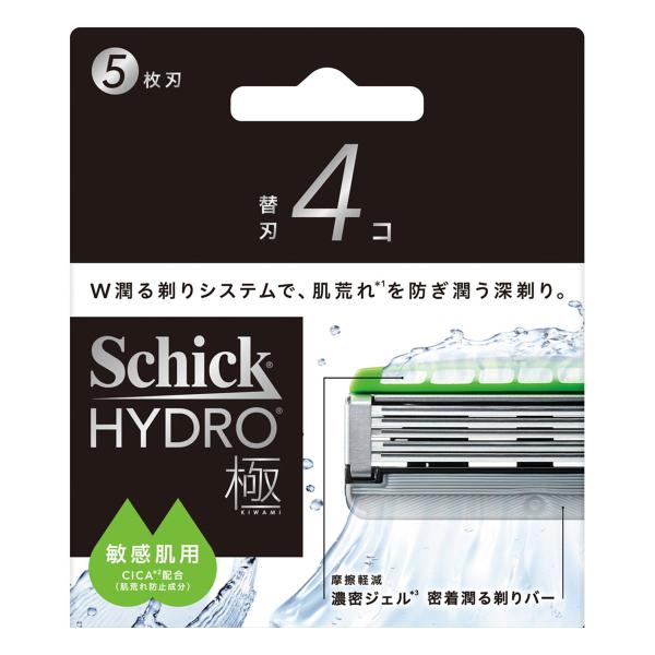 Schick シック ハイドロ極 敏感肌 替刃 剃刀