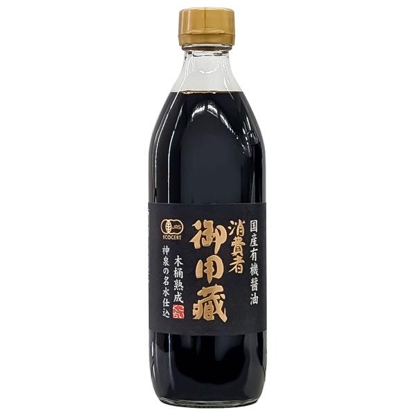 ヤマキ 国産有機醤油 500ml 醤油 調味料 濃口醤油 オーガニック