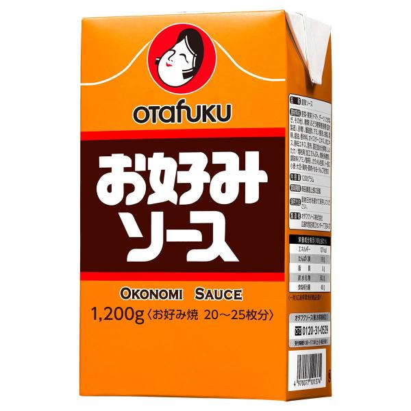 オタフクソース/お好み焼き ソース/業務用/紙パック