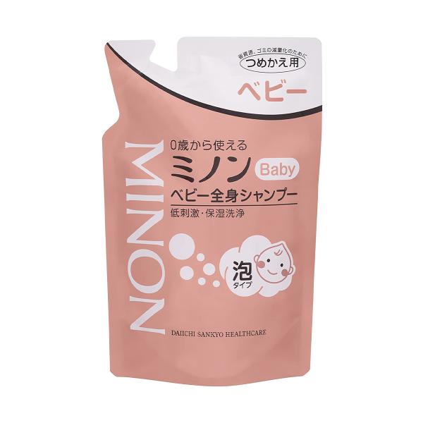 特徴●ミノンの中でも一番やさしさにこだわりました。洗浄成分は100％アミノ酸系成分です。●赤ちゃんの素肌と同じ弱酸性。泡が出てくるタイプなので沐浴時に便利です。●うるおいを守りながら汚れを洗い流す保湿洗浄で、デリケートな赤ちゃんのお肌にも余...