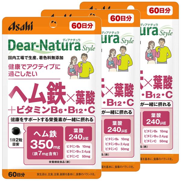 特徴 女性にとって不足しがちな鉄を手軽に補給。 ヘム鉄に加えて、葉酸、ビタミンB6、B12、Cが一緒に摂れます。 毎日をアクティブに過ごしたい方を応援します。 ※葉酸摂取量は1日当たり1,000&amp;micro;gを超えないようご注意く...