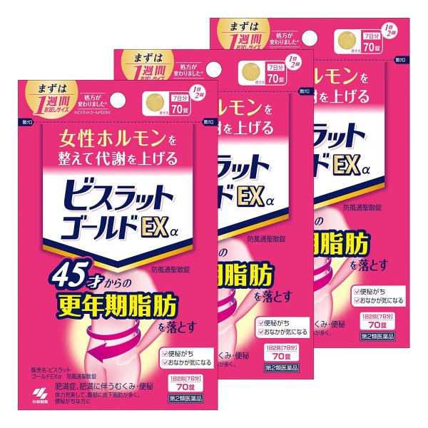 小林製薬/防風通聖散/45才からの更年期脂肪を落とす