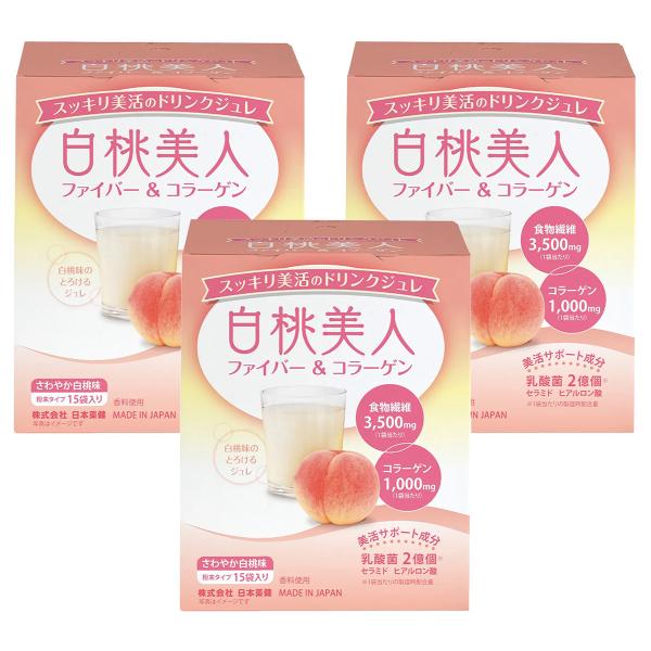 スッキリ・美活ができて小腹も満たせる、さわやか白桃味のダイエットサポート飲料です。食物繊維と腸まで届く乳酸菌（善玉菌）でスッキリサポート。低分子フィッシュコラーゲンとセラミド、ヒアルロン酸で美活サポート。プランタゴ・オバタ種皮、オート麦ファ...