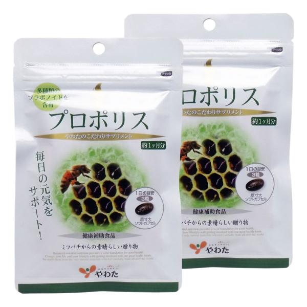 八幡物産 やわた ヘルスサポート プロポリス 90粒 健康補助食品