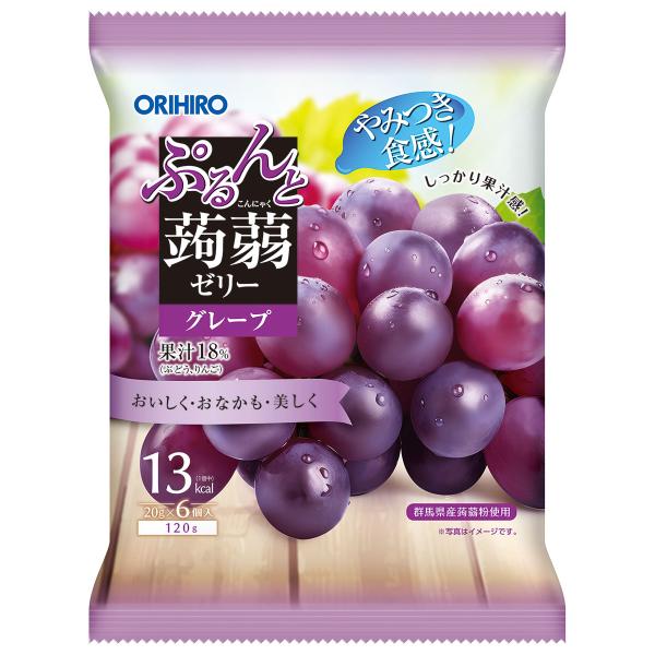 果汁をたっぷり配合した美味しく手軽なプチサイズの蒟蒻ゼリーです。 吸い込み防止形態で、どなたでもお手軽にお召し上がりいただけます。 小腹がすいた時の手軽なおやつとしてお召し上がりください。