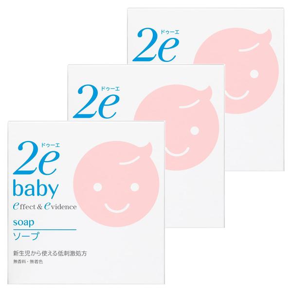 資生堂 ドゥーエ ベビー ソープ 敏感肌 顔 からだ用 石けん