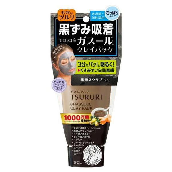 TSURURI/毛穴ケア/黒ずみ吸着モロッコ産ガスールクレイパック