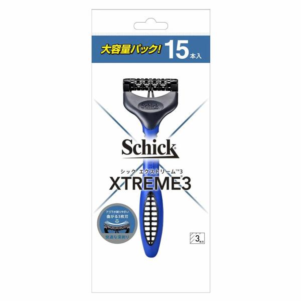 Schick/使い捨てカミソリ/剃刀/カミソリ/髭剃り