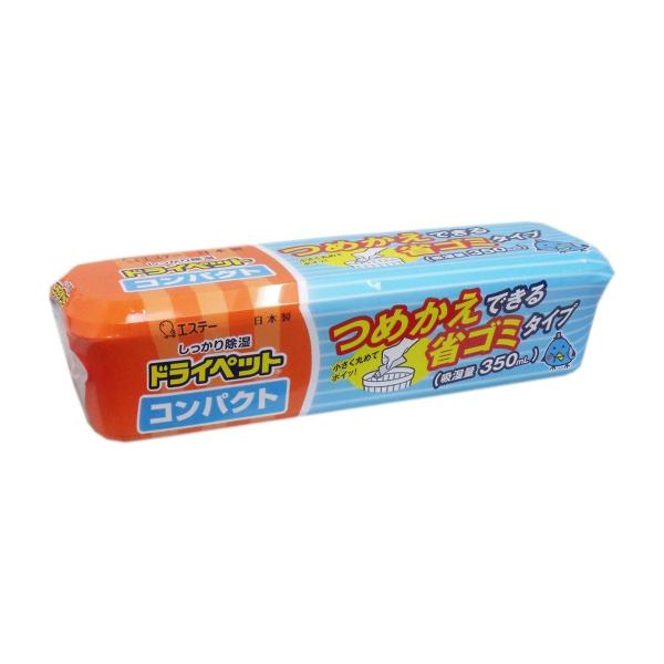 特徴：つめかえできる省ゴミタイプ●つめかえてきる除湿剤なので、ゴミが少なく経済的です。●コンパクトな容器形状なので、場所をとらずに湿気をとります。●薬剤袋内に液がたまり、透明容器なので、つめかえ時期がはっきりわかります。●薬剤袋を使用してい...