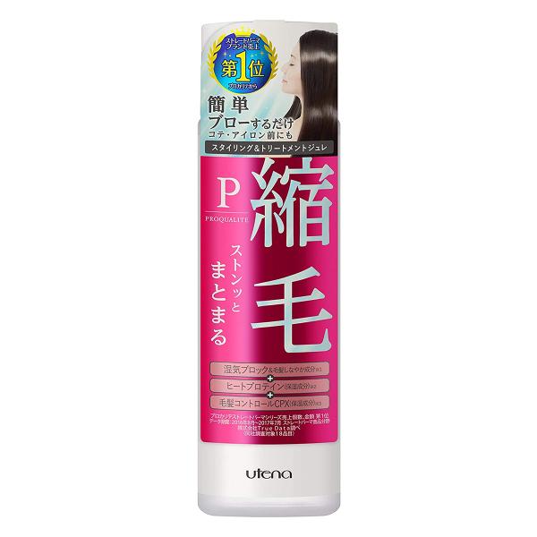 特徴： ブローするだけで毛先までストンッとまとまる!  濃厚なジュレがゴワついて広がるくせ毛を1本1本コーティングし、指通りなめらかな毛先までしっとりまとまりのある髪へ。 ●ハネ・うねりをおさえ、雨の日も広がりにくく、指通りさらさら。 湿気...