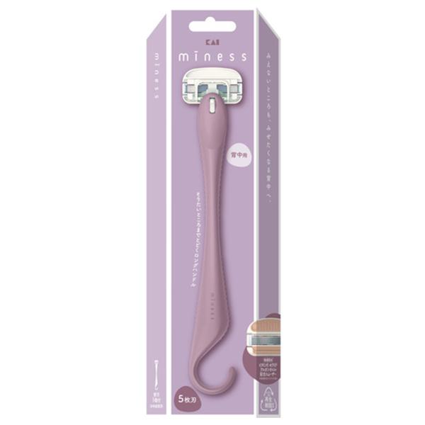 貝印 miness 背中用 カミソリ GA0132