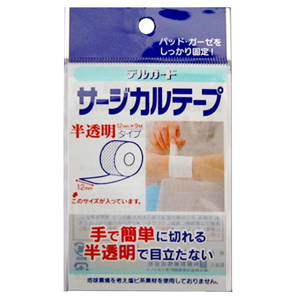 特徴 目立たずかぶれにくく手で簡単に切れる半透明テープです。  ●ポリエチレン素材の半透明テープです。 ●かぶれにくいアクリル系粘着剤を使用しています。 ●手で簡単にカットできます。 ●地球環境を考え、塩ビ系素材を使用しておりません。  内...