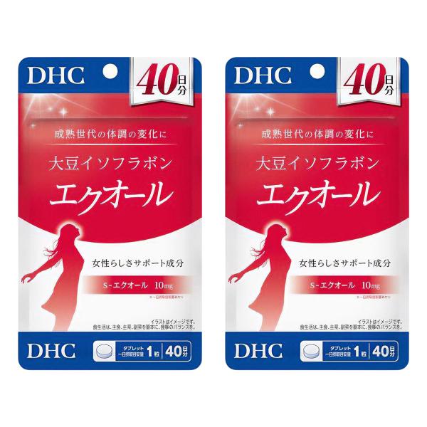 DHC 大豆イソフラボン エクオール 40日分 40粒 サプリメント