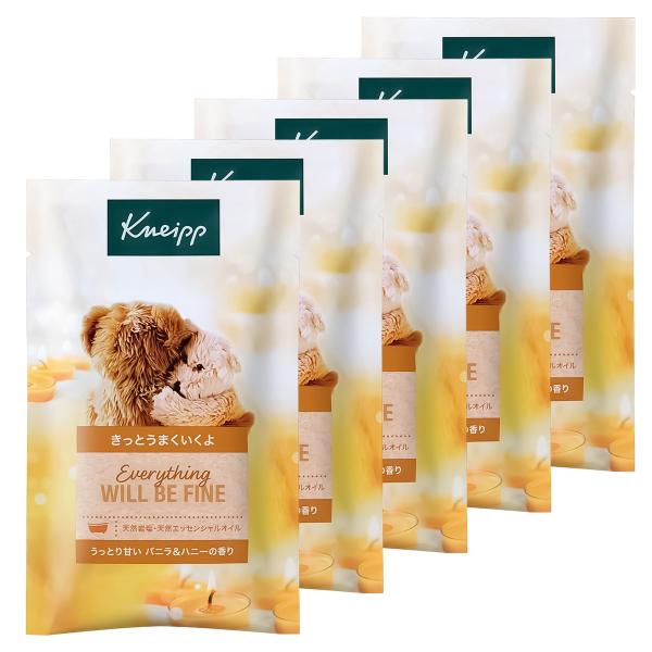 Kneipp クナイプ バスソルト バニラ＆ハニーの香り 50g 入浴剤