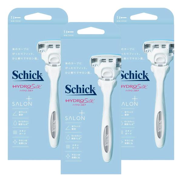 Schick/女性用カミソリ/ひとそりでサロン肌