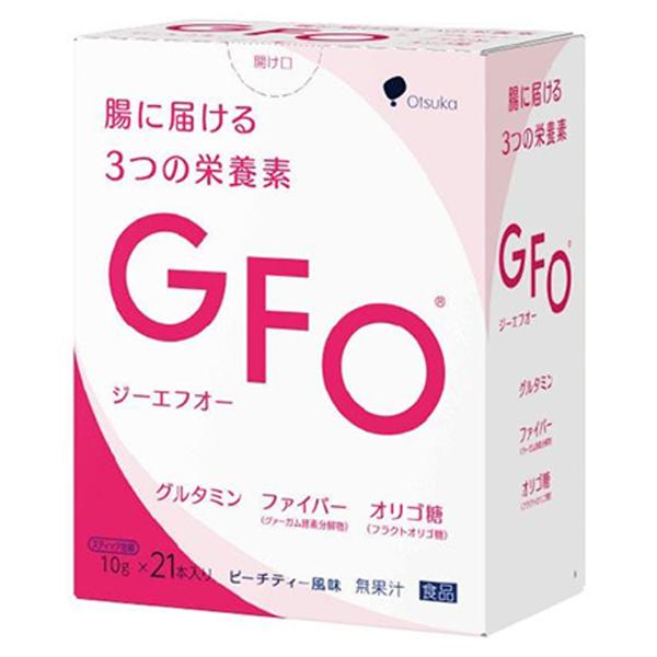 大塚製薬/粉末清涼飲料/GFO(グルタミン、ファイバー、オリゴ糖)