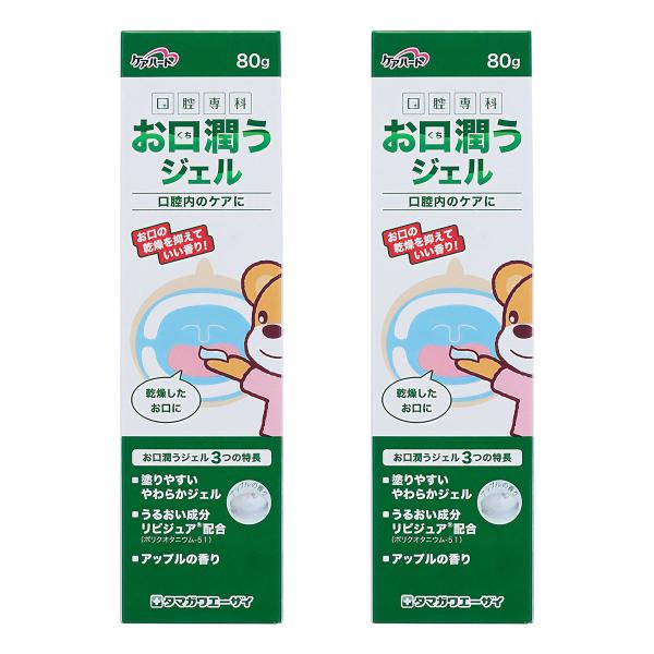 ケアハート 口腔専科 お口潤うジェル 80g 口腔ケア 保湿用ジェル