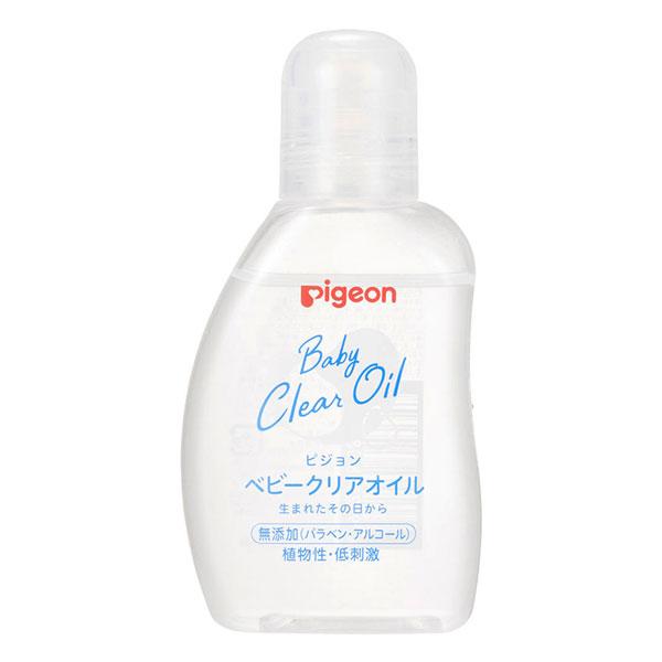 Pigeon ピジョン ベビークリアオイル 80ml ベビーオイル 保湿