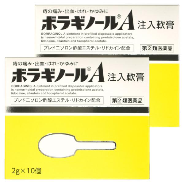 ボラギノールA/注入軟膏/いぼ痔・きれ痔（さけ痔）の痛み・かゆみに