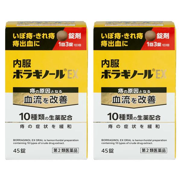 天藤製薬 内服 ボラギノールEX 錠剤 内服薬 痔 いぼ痔 きれ痔