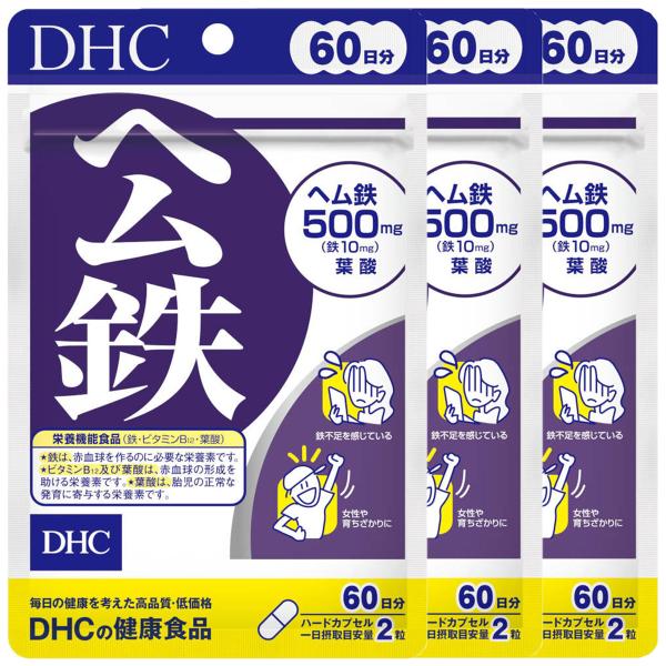DHC ヘム鉄 サプリメント/女性にうれしいミネラルパワー