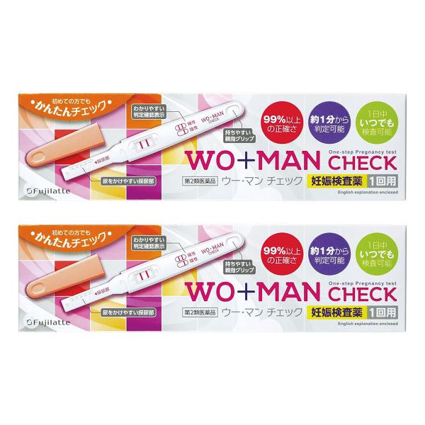 不二ラテックス ウー・マン チェック 1回用 妊娠検査薬