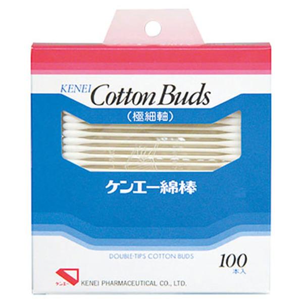 健栄製薬/ケンエー綿棒/紙軸タイプ/赤ちゃんのお世話用に便利